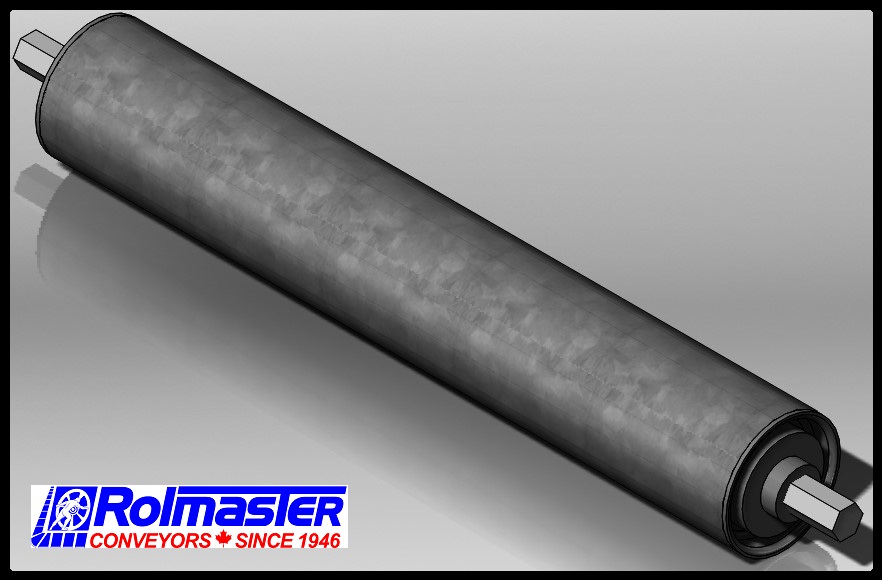 1916HS 1.9” Dia. - 16 Ga. Roller - Rolmaster Conveyors
