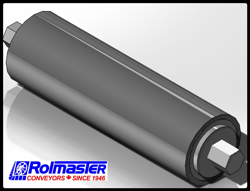 3525 3-1/2” Dia. – 1/4” Wall Steel Roller - Rolmaster Conveyors
