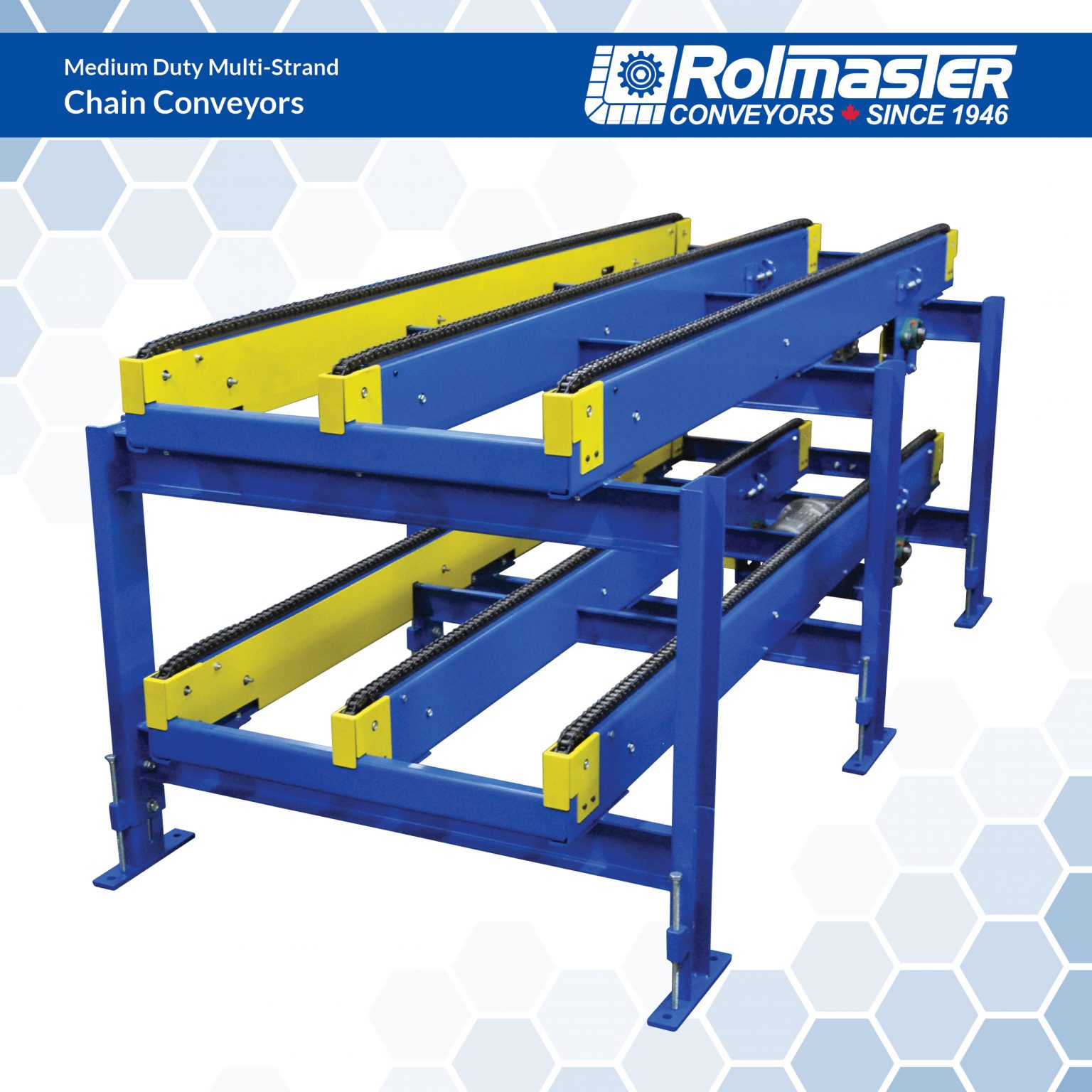 Chain Conveyors - Rolmaster Conveyors