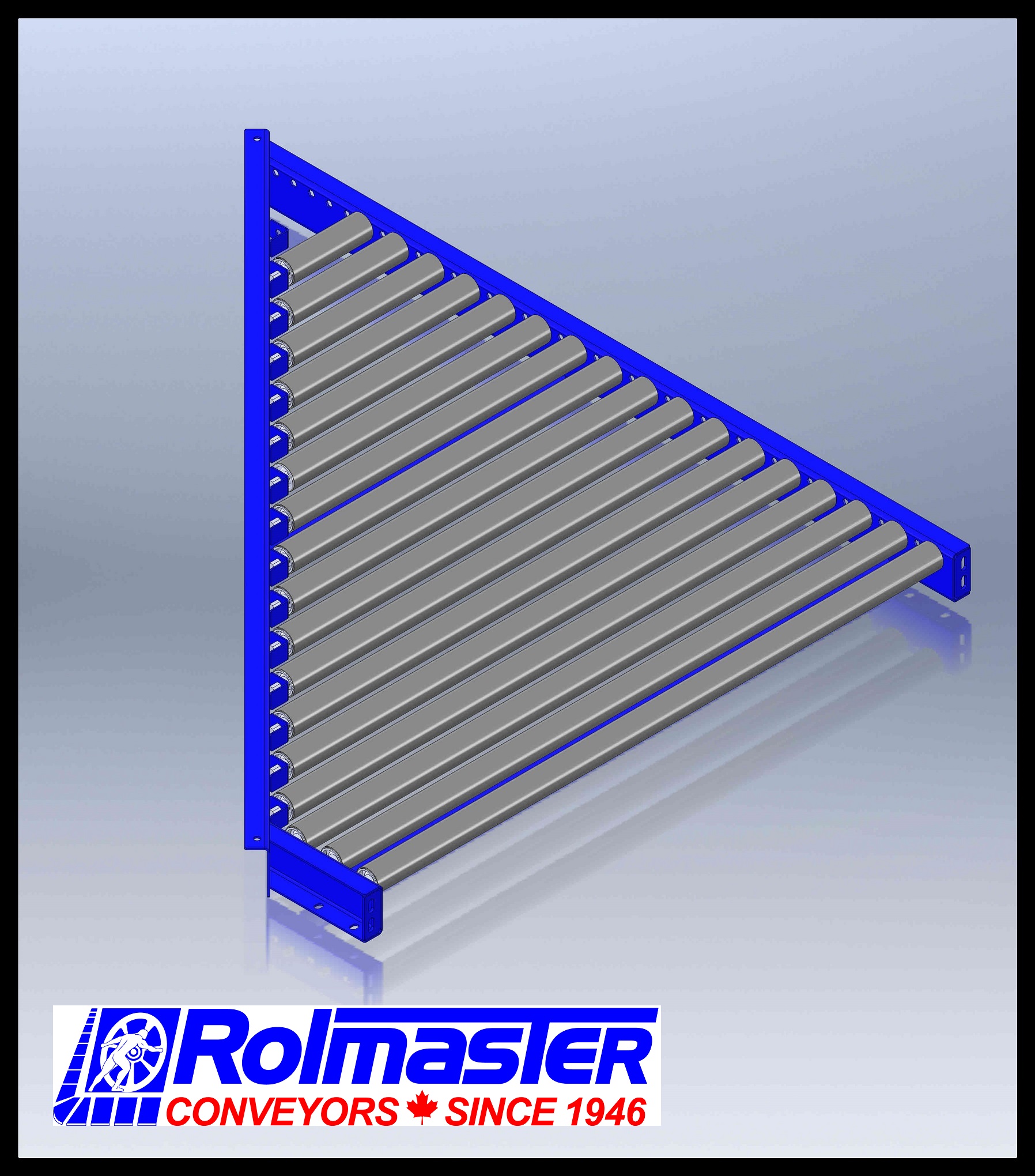 GRM – 19145 Gravity Roller Merge Conveyor - Rolmaster Conveyors