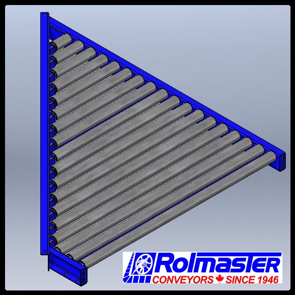 GRM – 1916 Gravity Roller Merge Conveyor - Rolmaster Conveyors