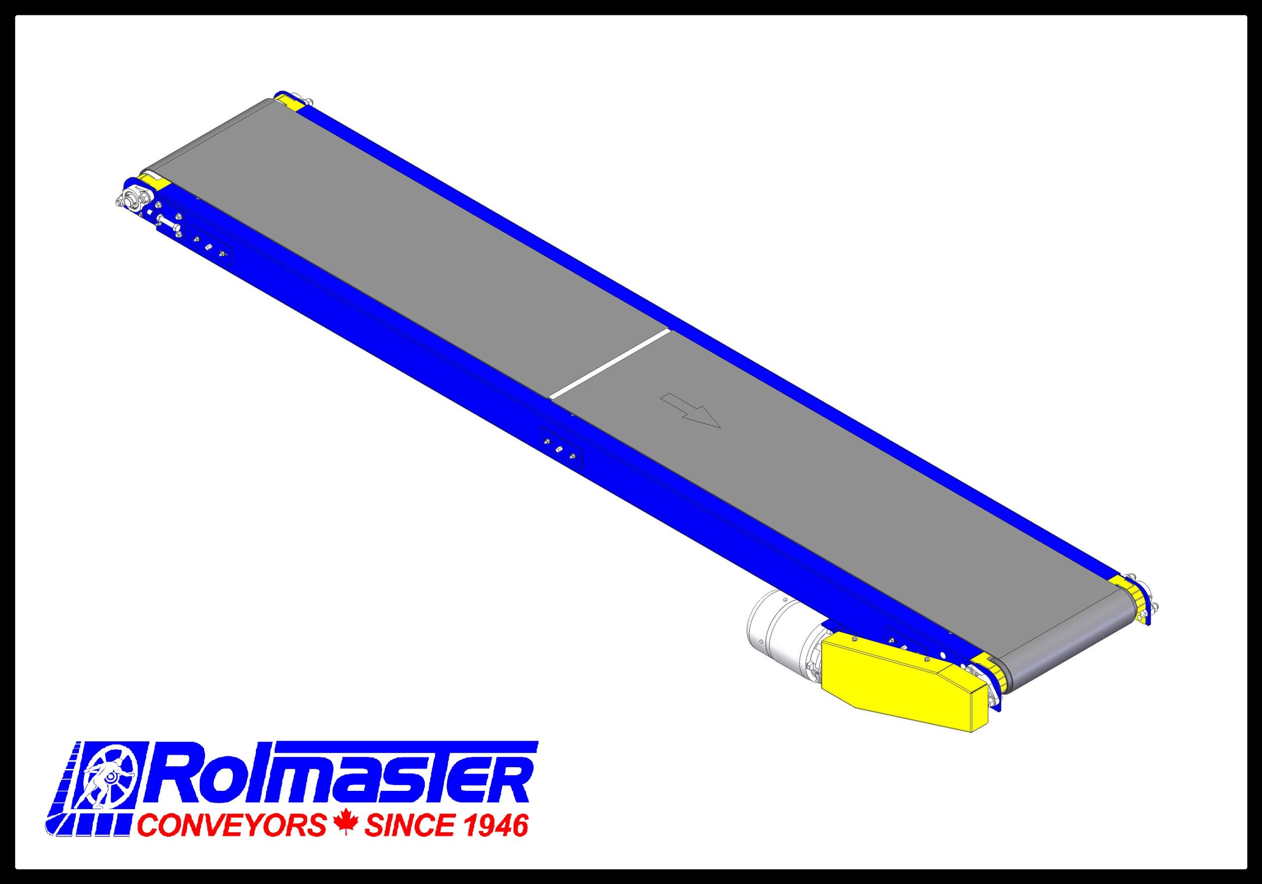 MDSB – Medium Duty Slider Bed Belt Conveyor - Rolmaster Conveyors