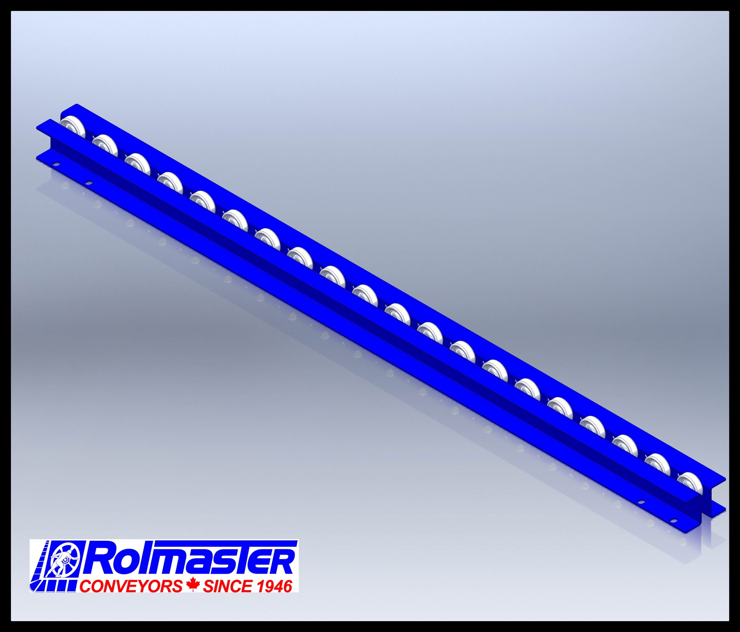 WRA – Skate Wheel Rail Type A - Rolmaster Conveyors