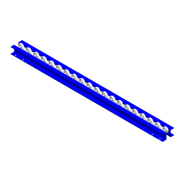 WRB – Skate Wheel Rail Type B - Rolmaster Conveyors